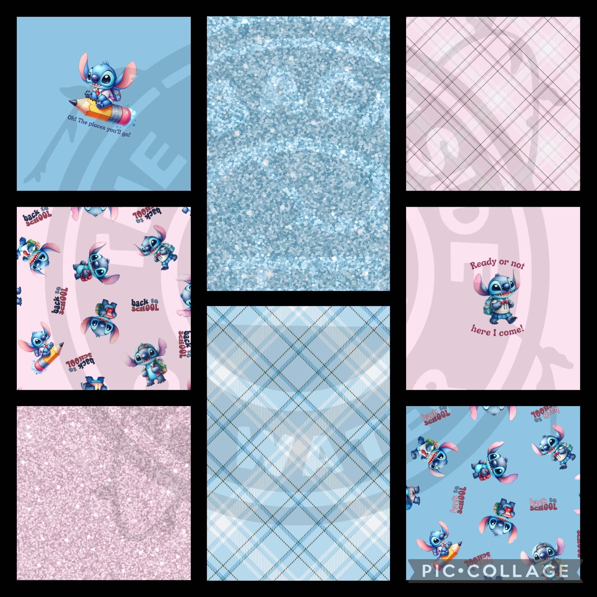 Flash - Stitch Back to School – Backside of Water Fabrics