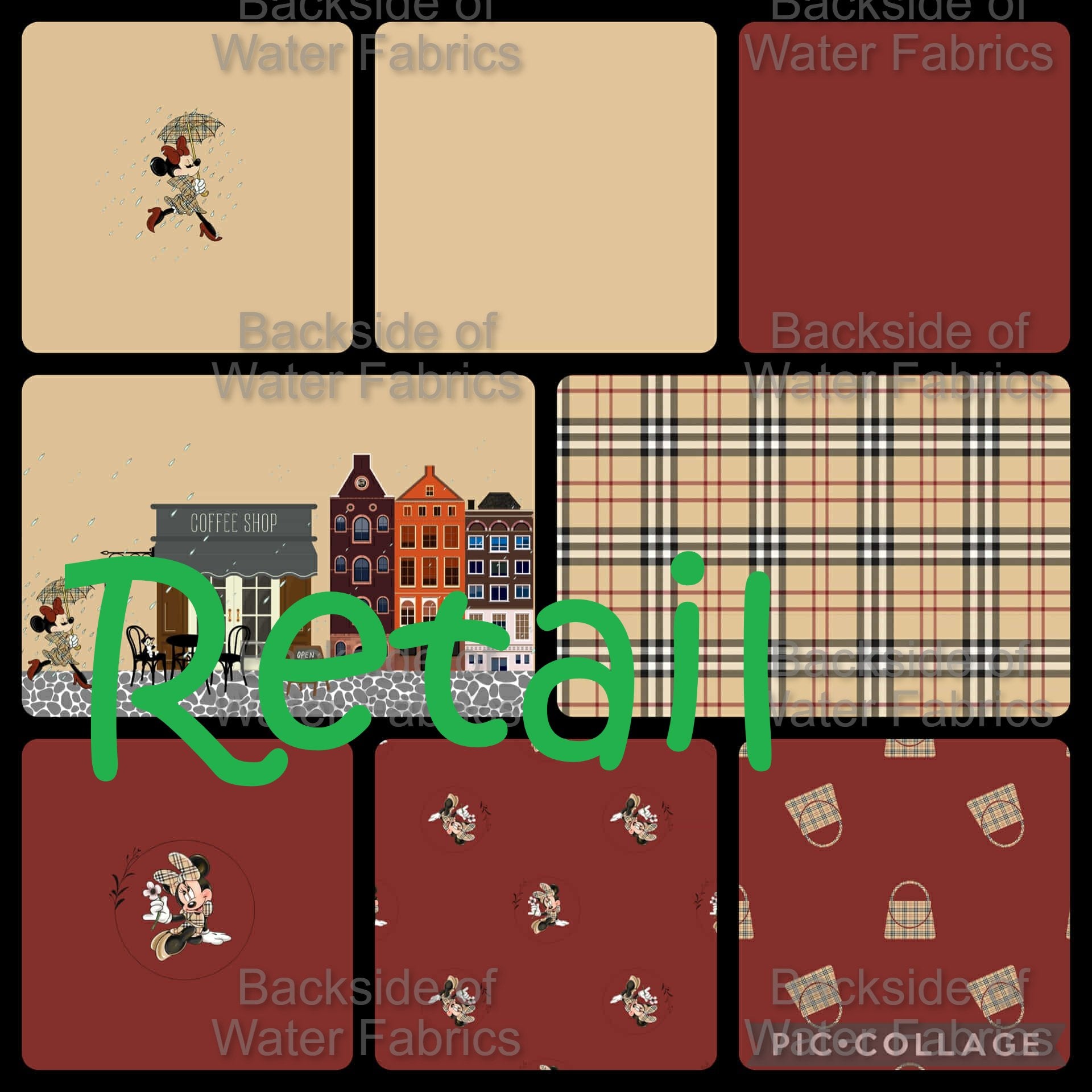 Backside of Water Fabrics